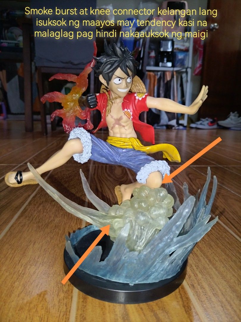 K.O. one piece Luffy figures set, Hobbies & Toys, Toys & Games on Carousell