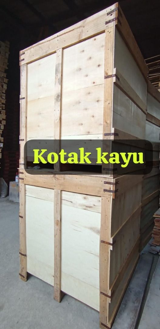 KOTAK KAYU, Furniture & Home Living, Outdoor Furniture on Carousell