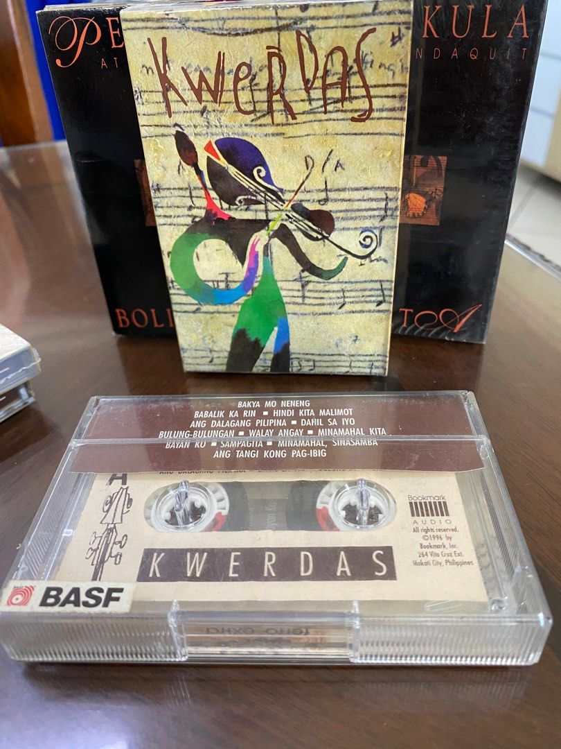 KWERDAS - Vintage Tagalog Music OPM Cassette Tape - Levi Celerio / Rudy ...