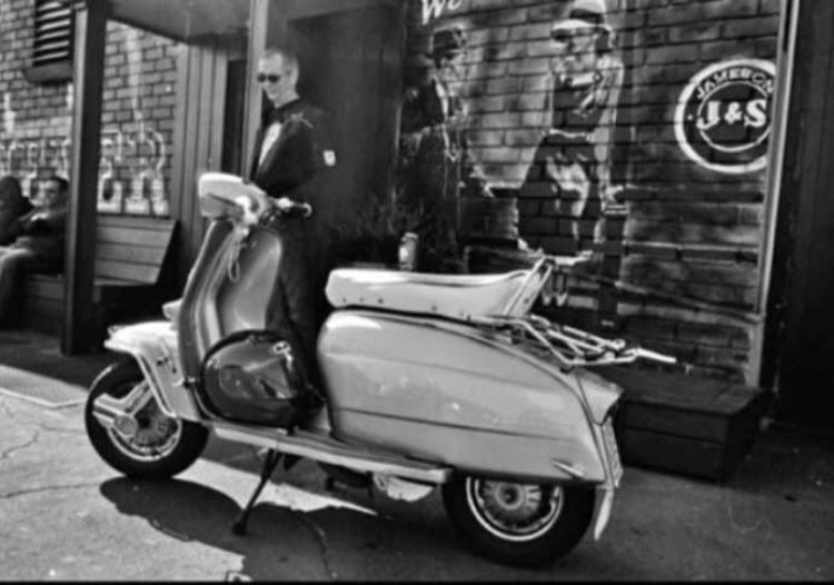 Lambretta Rear Rack {Madric Rack) Li,Tv S1,S2,S3, Dl/Gp Special And Sx ...