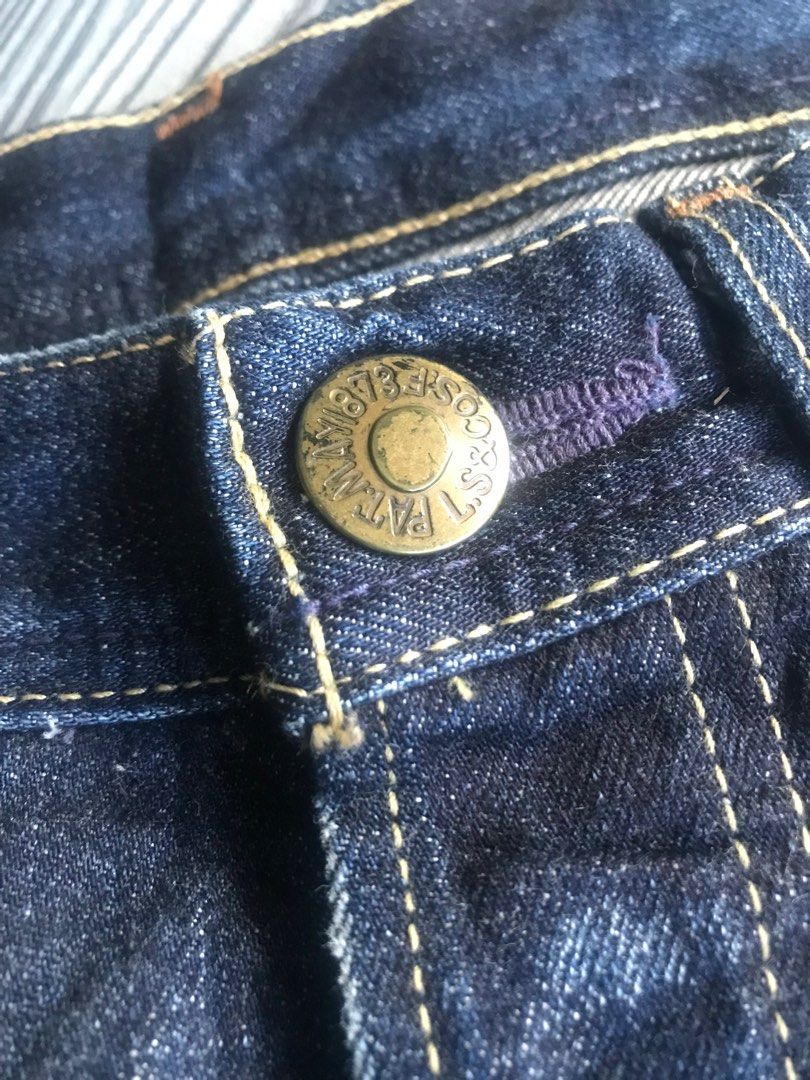Levis pat may 1873, Men's Fashion, Bottoms, Jeans on Carousell