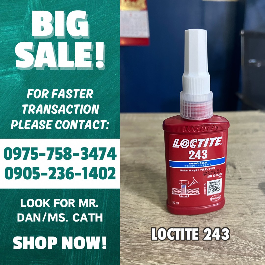 Loctite, Commercial & Industrial, Industrial Equipment on Carousell