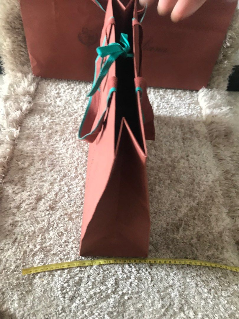 LORO PIANA PAPER BAG KANTONG BELANJA SHOPPING BAG TEBAL MEWAH SZ LARGE ...