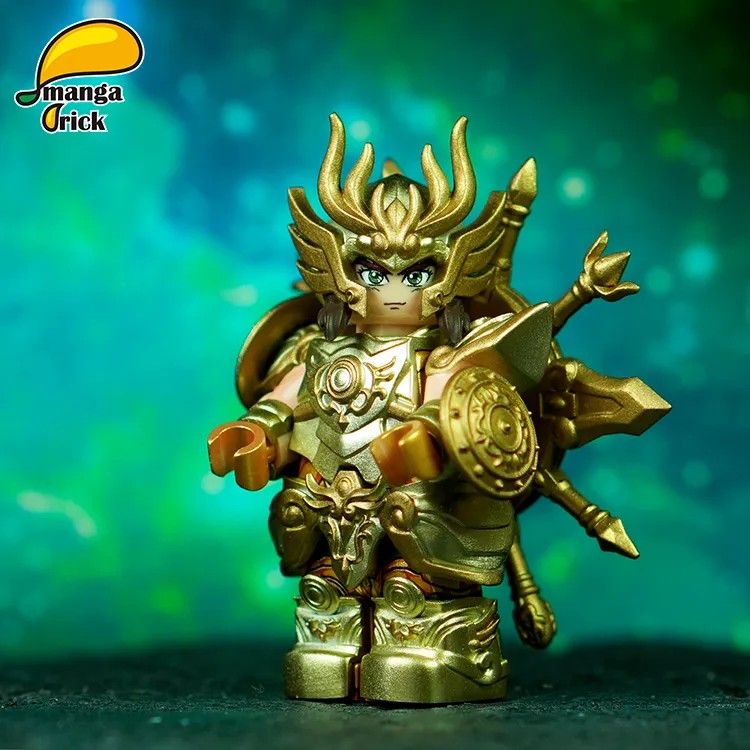 Mangabrick 童虎 天秤座 神聖衣 黃金聖鬥士 聖鬥士星矢系列Saint Seiya Lego Custom Minifigure ...