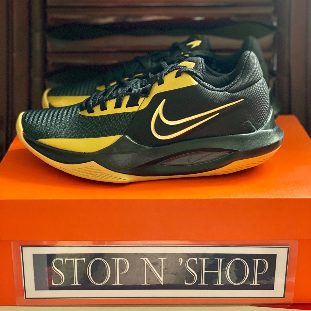 Nike Precision VI 'Black/Metallic Gold', Men's Fashion, Footwear ...