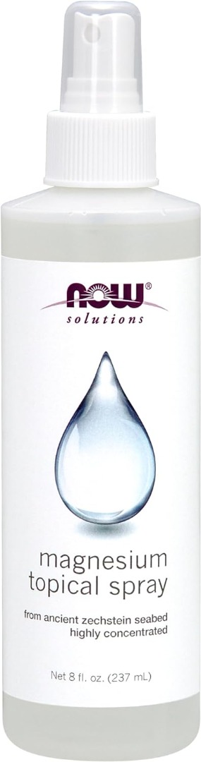 NOW Foods, Magnesium Topical Spray, 8 fl oz (237 ml), Beauty & Personal ...