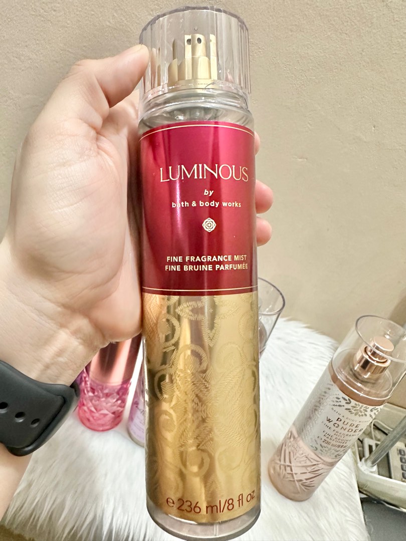 Original Bath and Body Works Luminous Fragrance Mist, Beauty & Personal ...
