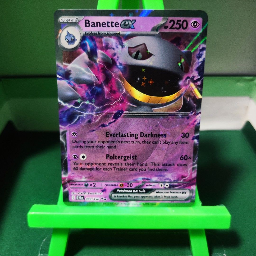Pokemon TCG - Banette ex, Hobbies & Toys, Toys & Games on Carousell