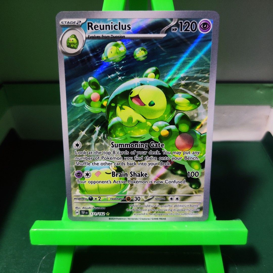 Pokemon TCG - Reuniclus Illustration Rare, Hobbies & Toys, Toys & Games ...