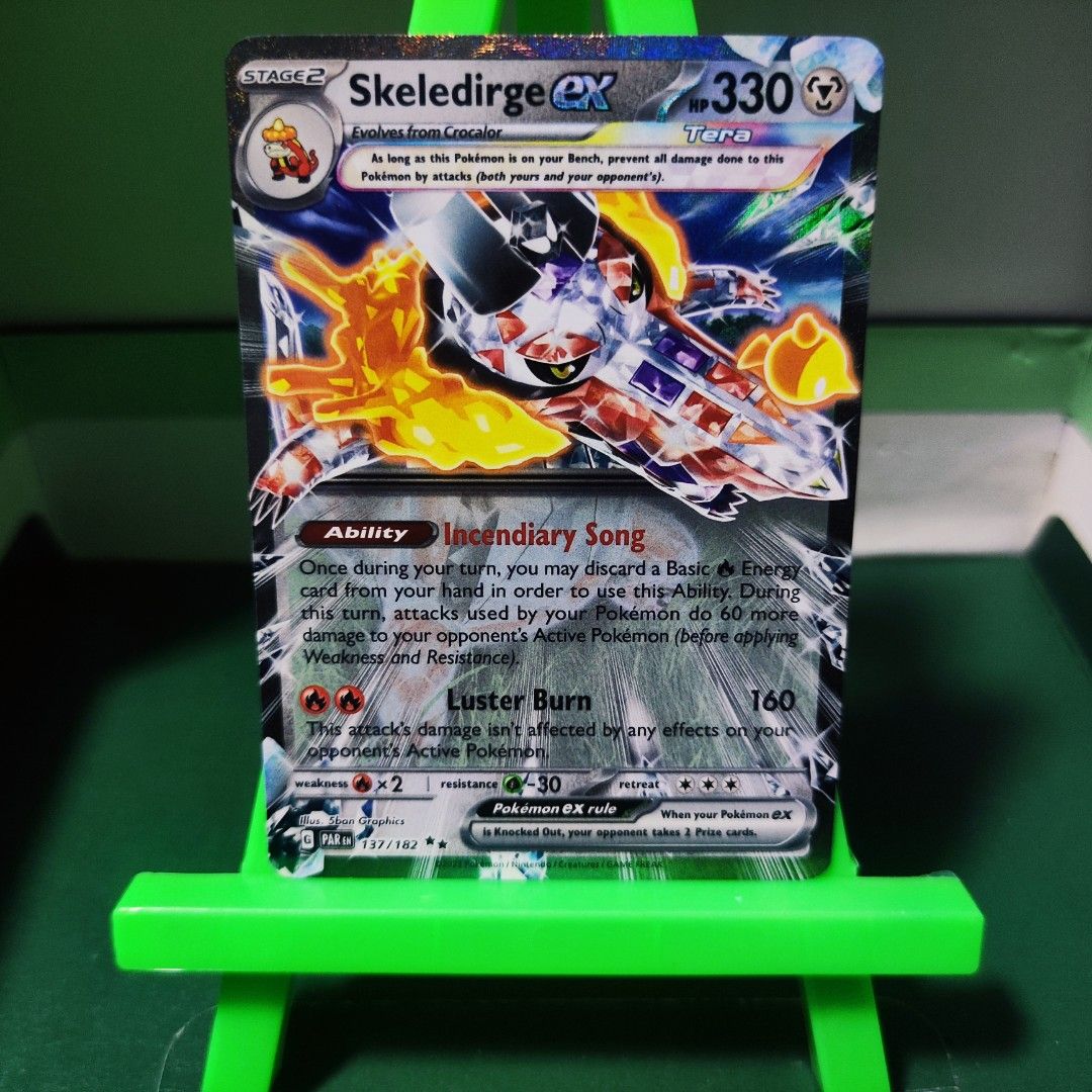 Pokemon TCG - Skeledirge ex, Hobbies & Toys, Toys & Games on Carousell