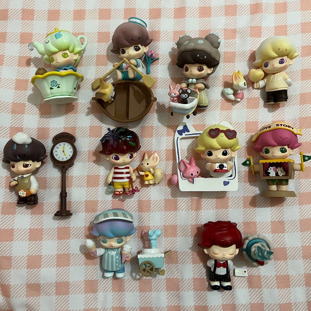 Popmart Dimoo Dating Series Set, Hobbies & Toys, Toys & Games on Carousell