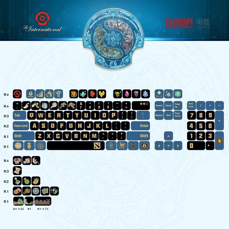 Pre order Dota 2 key caps, Computers & Tech, Parts & Accessories ...