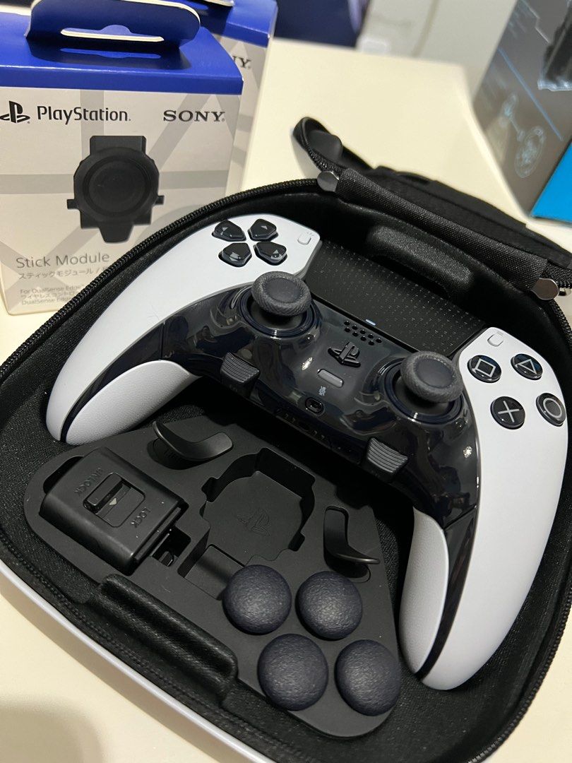 Sony PS5 Dual Sense Edge 無線手掣 + 2個專用 Stick Module 操作桿模組, 電子遊戲, 遊戲機配件, 手 ...