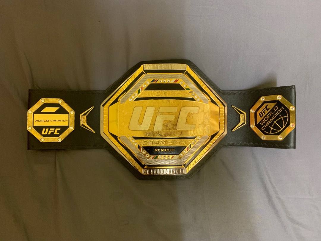 RARE - UFC Replica Belt, Hobbies & Toys, Toys & Games on Carousell