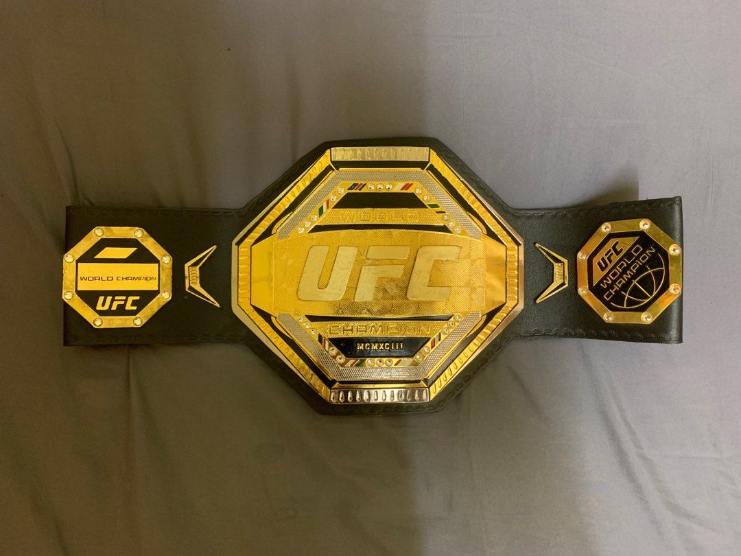 RARE - UFC Replica Belt, Hobbies & Toys, Toys & Games on Carousell