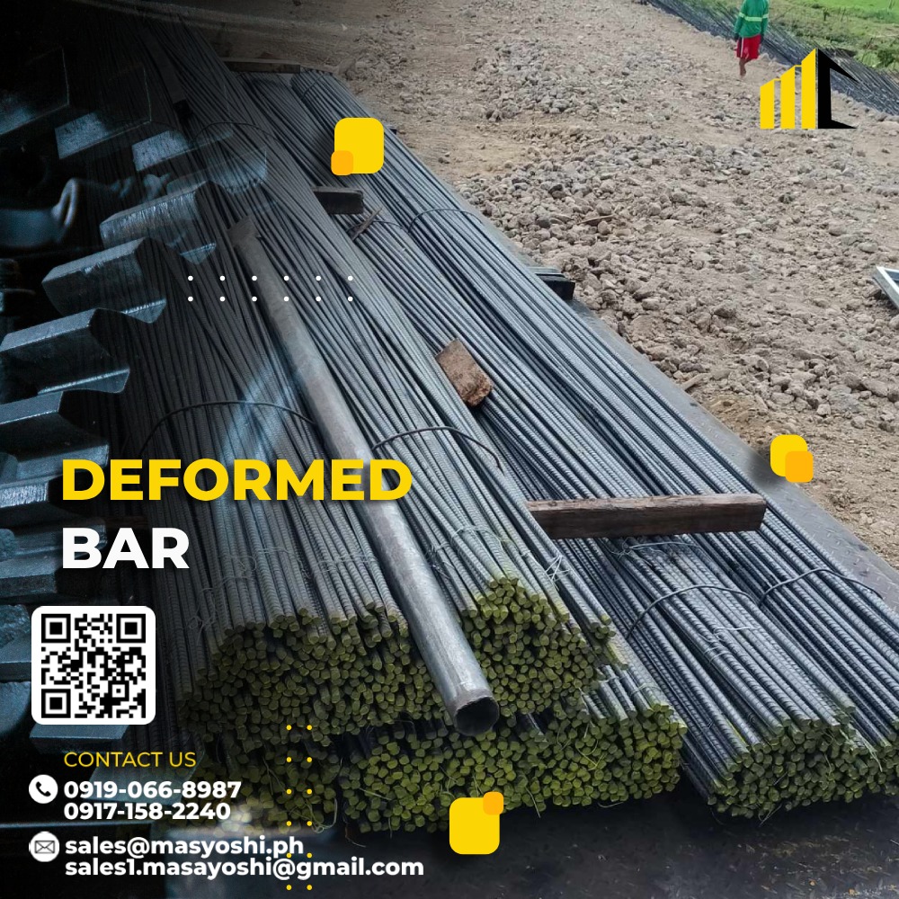 REBARS, 10MM X 6 G33 /Rebar | RSB | Deform Bar | Reinforcement Bar ...