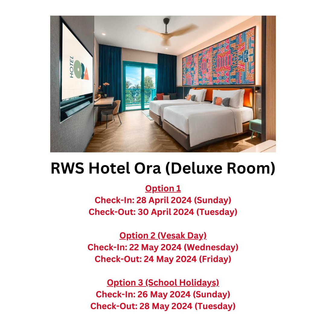 RWS Hotel Ora (April/May 2024), Tickets & Vouchers, Local Attractions ...