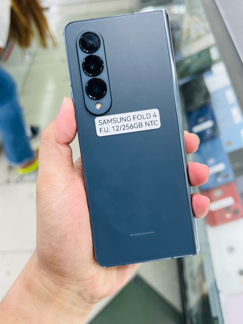 SAMSUNG Z fold 4 5G 12/256GB Openline NTC Approved 97%smooth with dents ...