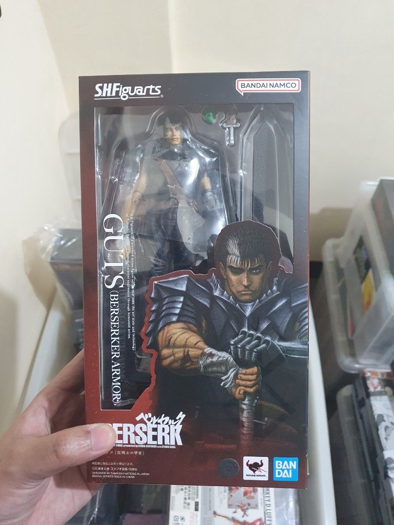 SH Figuarts Berserk: Guts (Berserker Armor), Hobbies & Toys, Toys ...