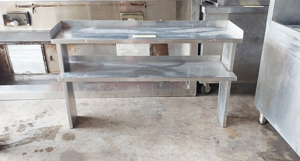 SS 2 Tier Overhead Shelf, Furniture & Home Living, Kitchenware ...