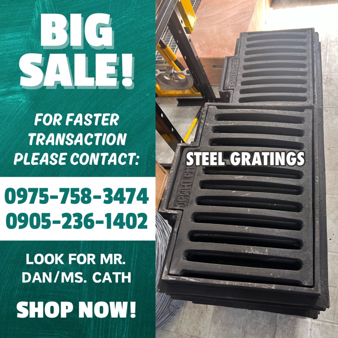 Steel Gratings, Commercial & Industrial, Industrial Equipment on Carousell