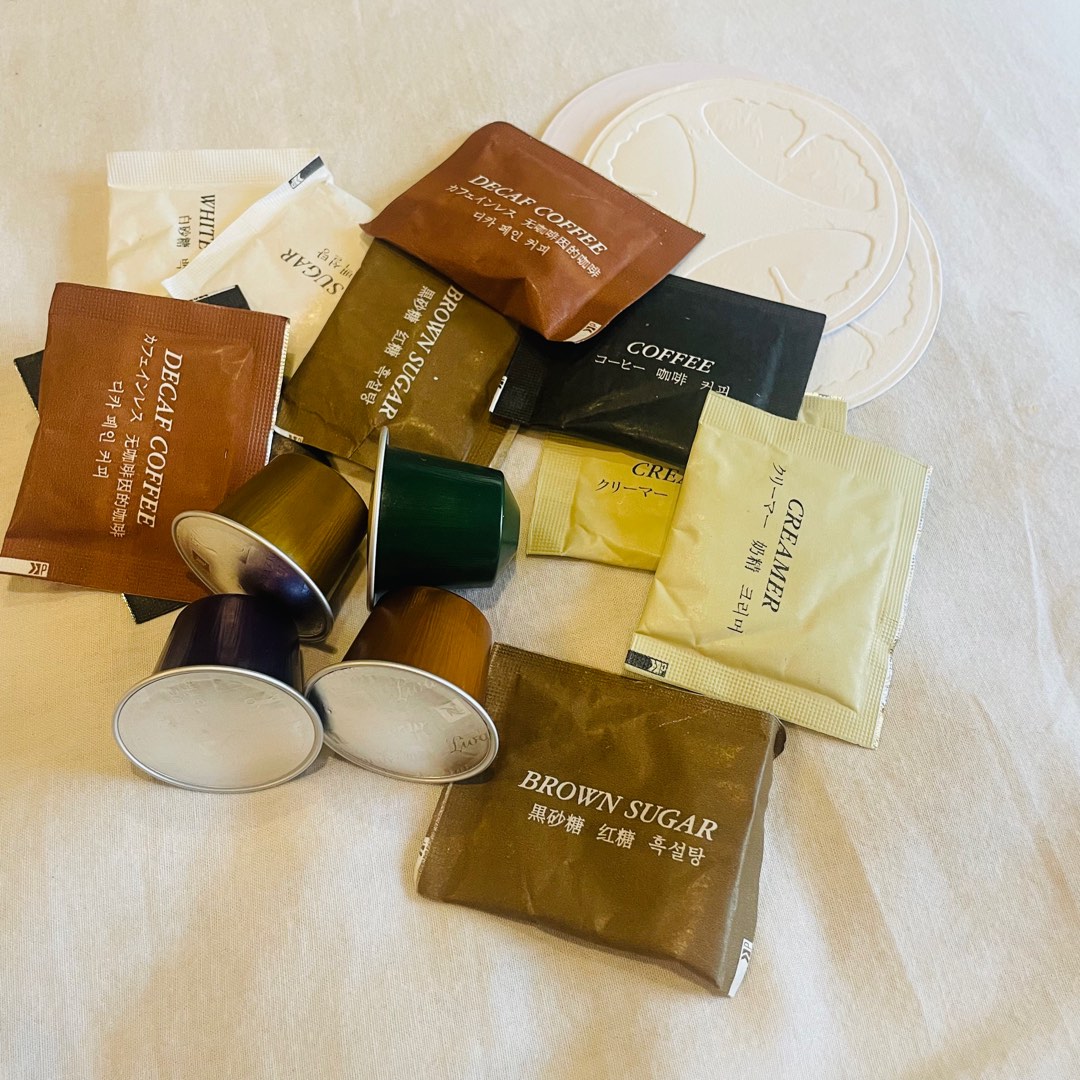 Take All! Nespresso Capsules and Instant Coffee Sachets, Food & Drinks ...