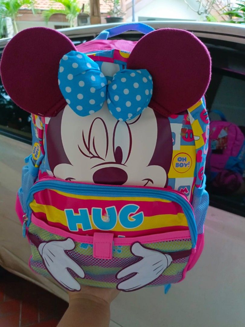 Tas Ransel Anak disney original, Fesyen Wanita, Tas & Dompet di Carousell