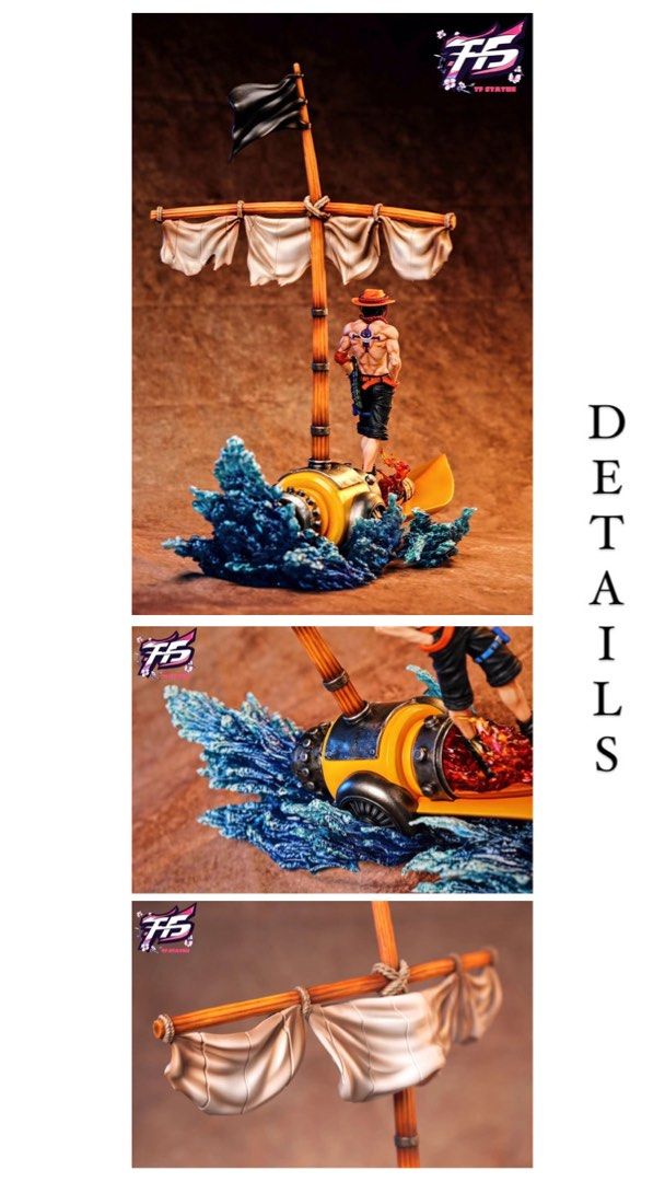 TF STATUE - One Piece Series 02 - Ace, Hobbies & Toys, Toys & Games on ...