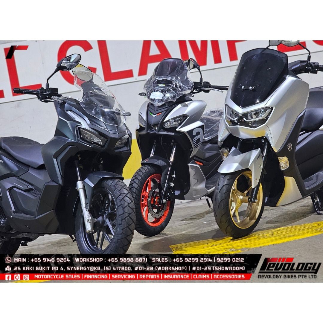 2B SCOOTERS VARIETIES - YAMAHA AEROX TURBO| HONDA ADV 160 | PCX160 ...