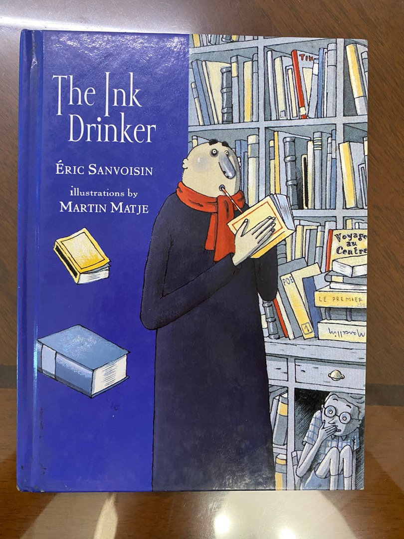 The Ink Drinker - Sanvoisin Eric - Hardbound Book - preloved, Hobbies ...