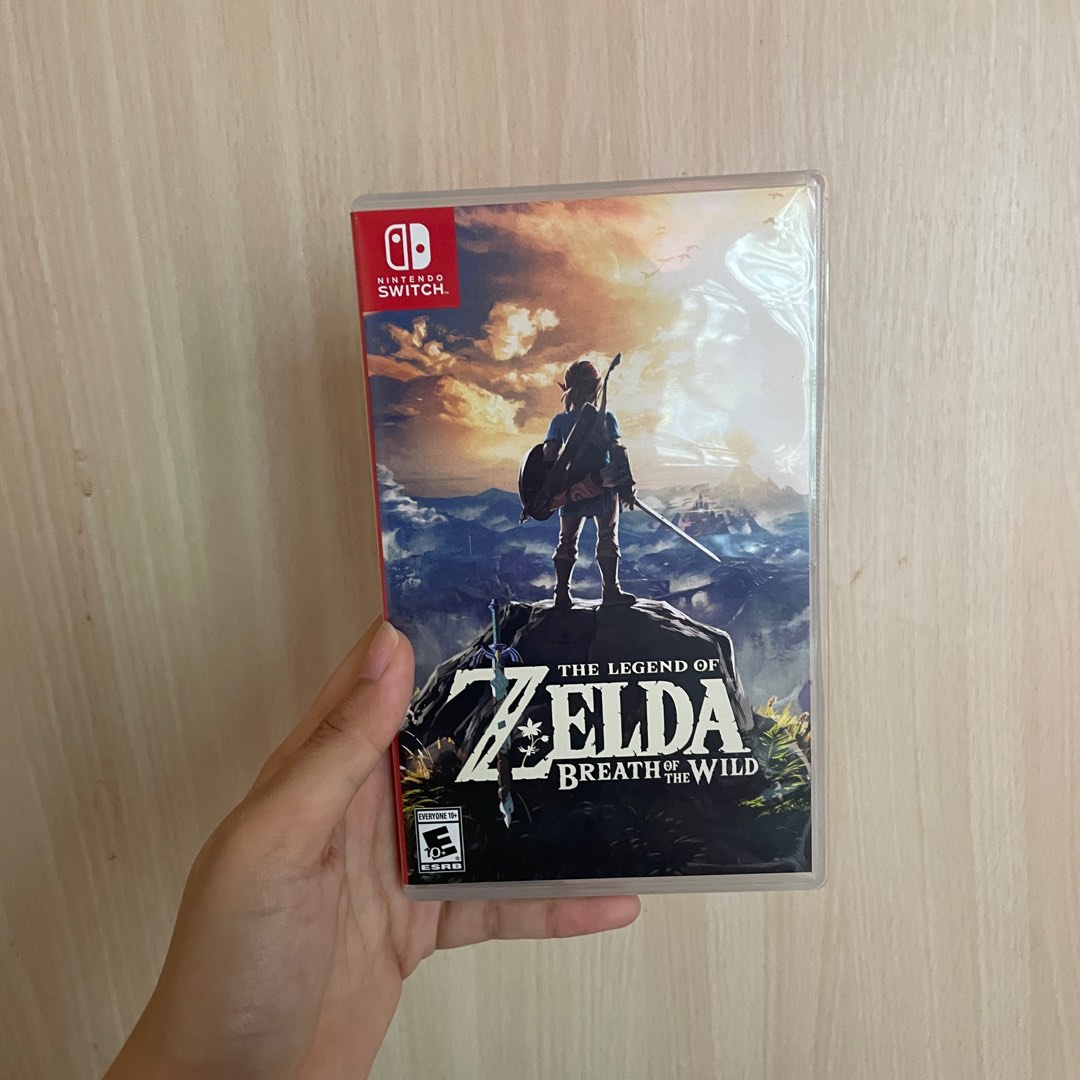 The Legend of Zelda: Breath of the Wild (BOTW) Nintendo Switch Game ...