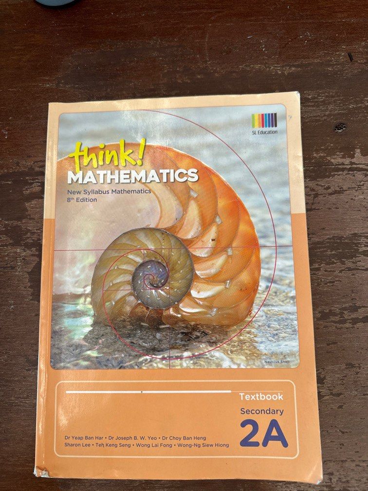 Think mathematics textbook 2A, Hobbies & Toys, Books & Magazines ...