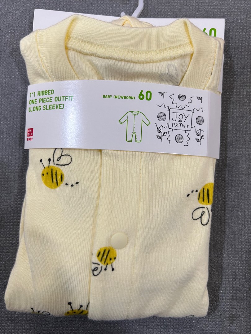 Uniqlo Baby Sleepsuit, Babies & Kids, Babies & Kids Fashion on Carousell