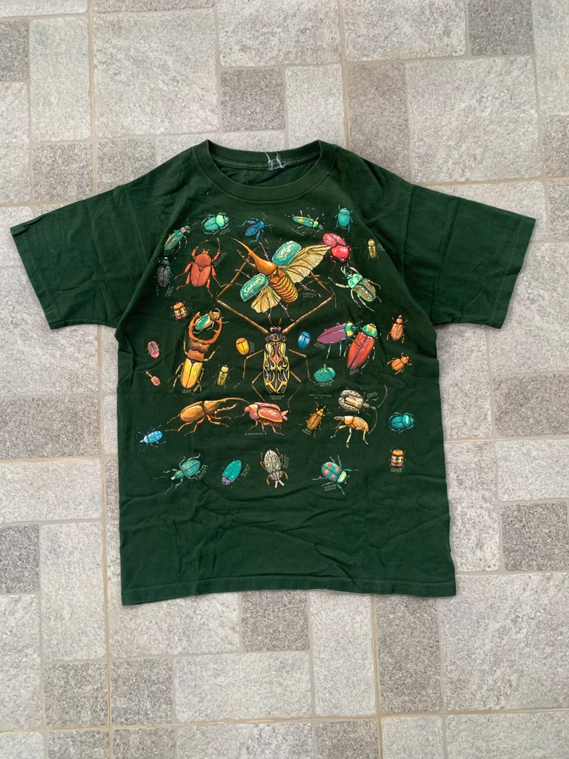 Vintage 1999 beatles insect, Men's Fashion, Tops & Sets, Tshirts & Polo ...