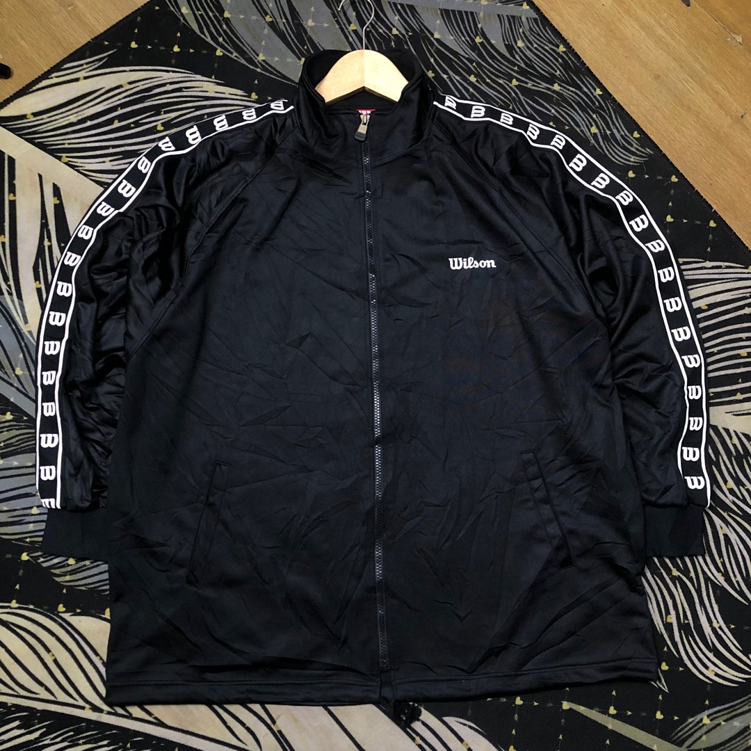 wilson Jacket Full Tappad, Fesyen Pria, Pakaian , Baju Luaran di Carousell