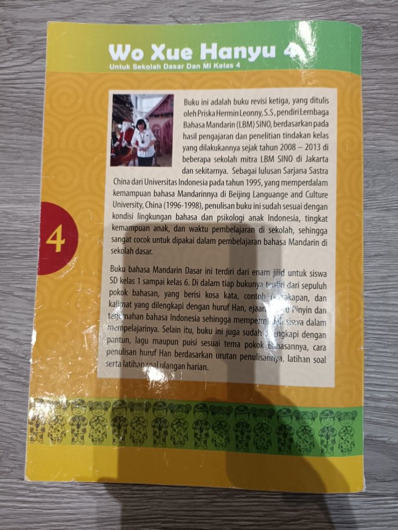 WO XUE HANYU BUKU PELAJARAN MANDARIN UNTUK KELAS 4 IV SD SEKOLAH DASAR ...