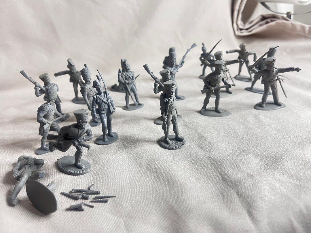 13 Airfix original 1970 1/32nd 1815 Waterloo British Regulars Toy ...