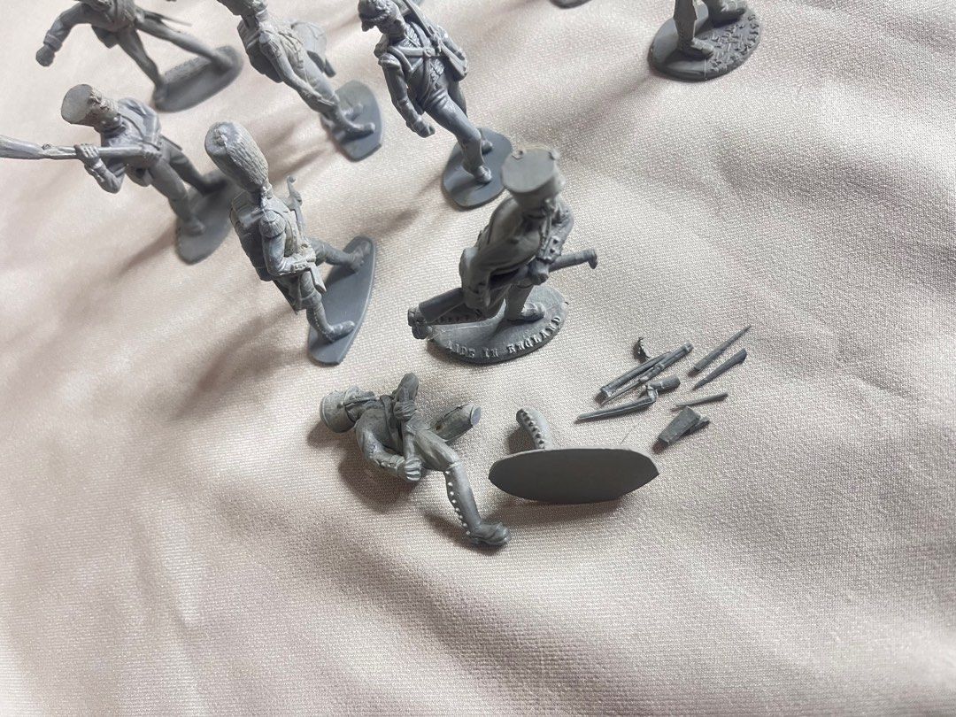 13 Airfix original 1970 1/32nd 1815 Waterloo British Regulars Toy ...
