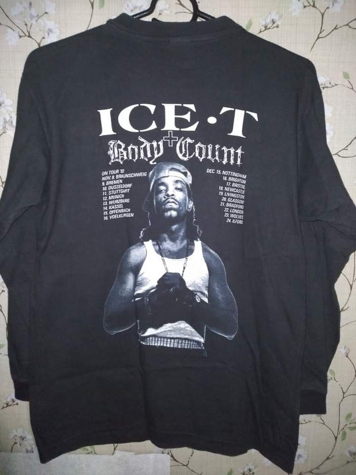 1993 ICE•T + BODYCOUNT ON TOUR, Men's Fashion, Tops & Sets, Tshirts ...