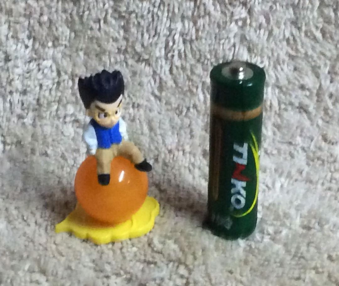 4 pcs Dragon Ball Z Non-Colored Miniature Figure Krillin in Training ...