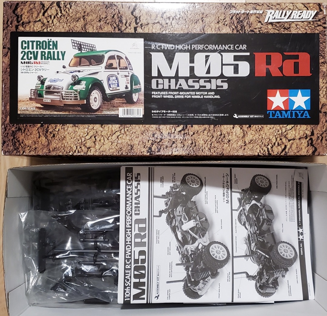 未砌 田宮 雙星 Tamiya M05Ra 組裝一套, 興趣及遊戲, 玩具 & 遊戲類 - Carousell