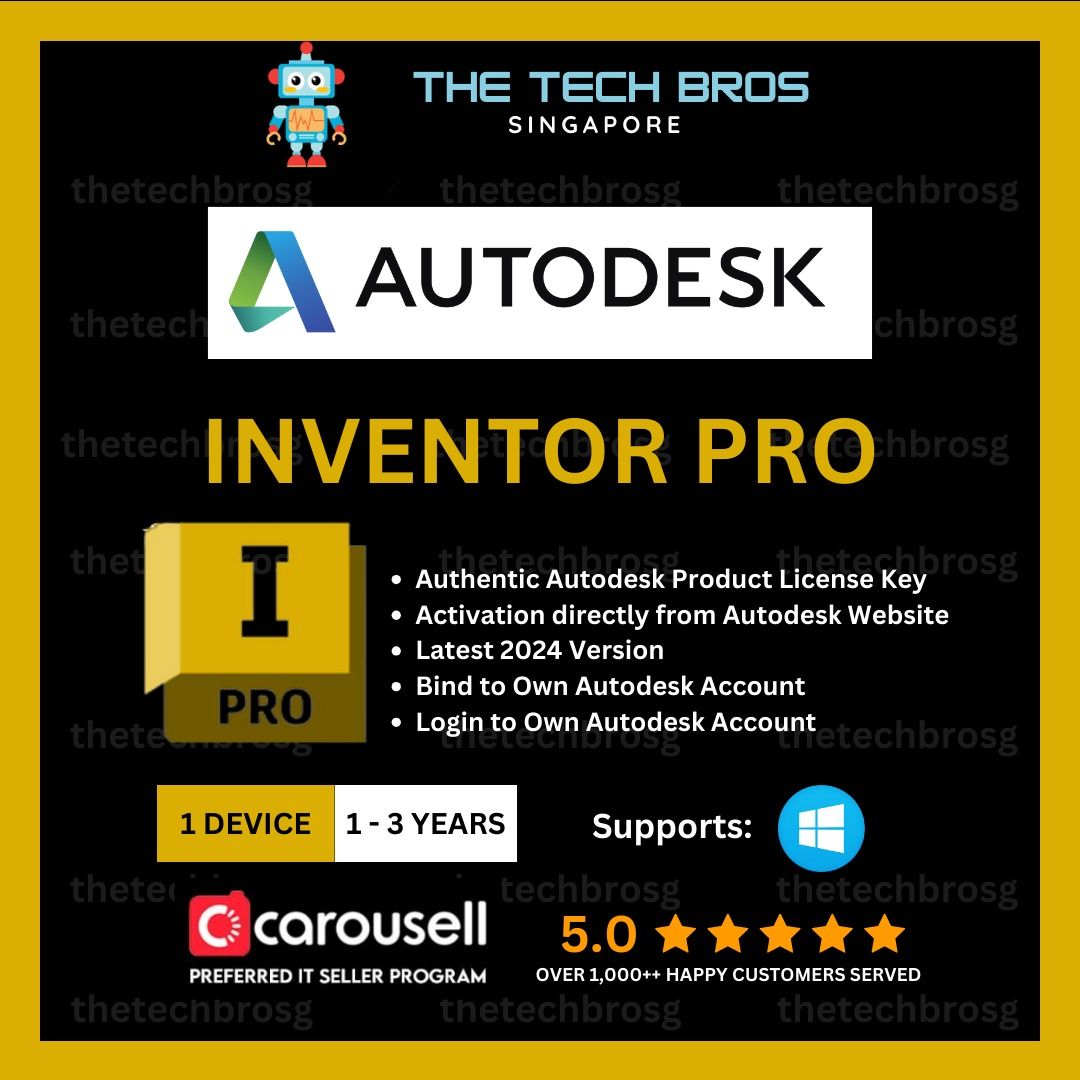 ⭐ Authentic Autodesk Inventor Pro Product License Key 2025/2024/2023 - Inventor Pro for Windows ...