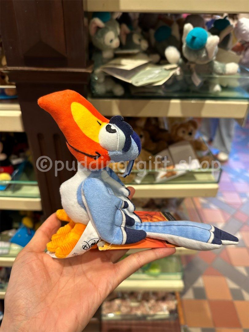 (代購) HK Disney Zazu Shoulder Plush, 興趣及遊戲, 玩具 & 遊戲類 - Carousell
