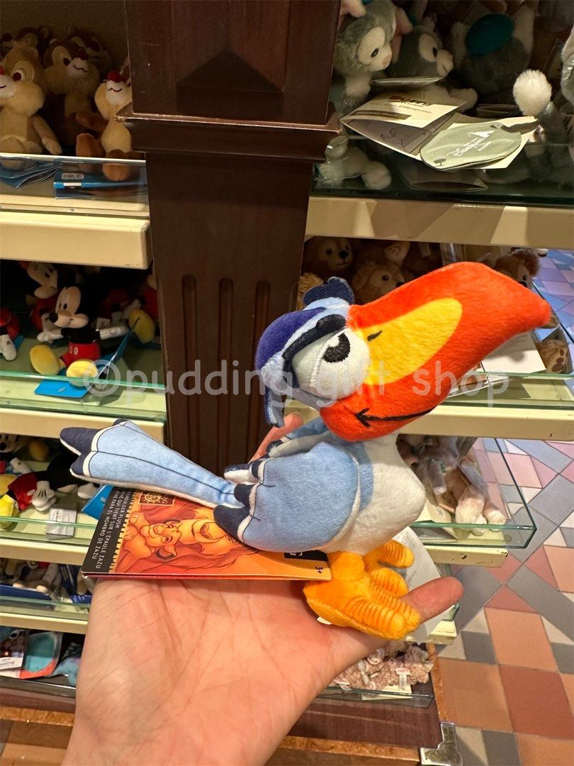 (代購) HK Disney Zazu Shoulder Plush, 興趣及遊戲, 玩具 & 遊戲類 - Carousell