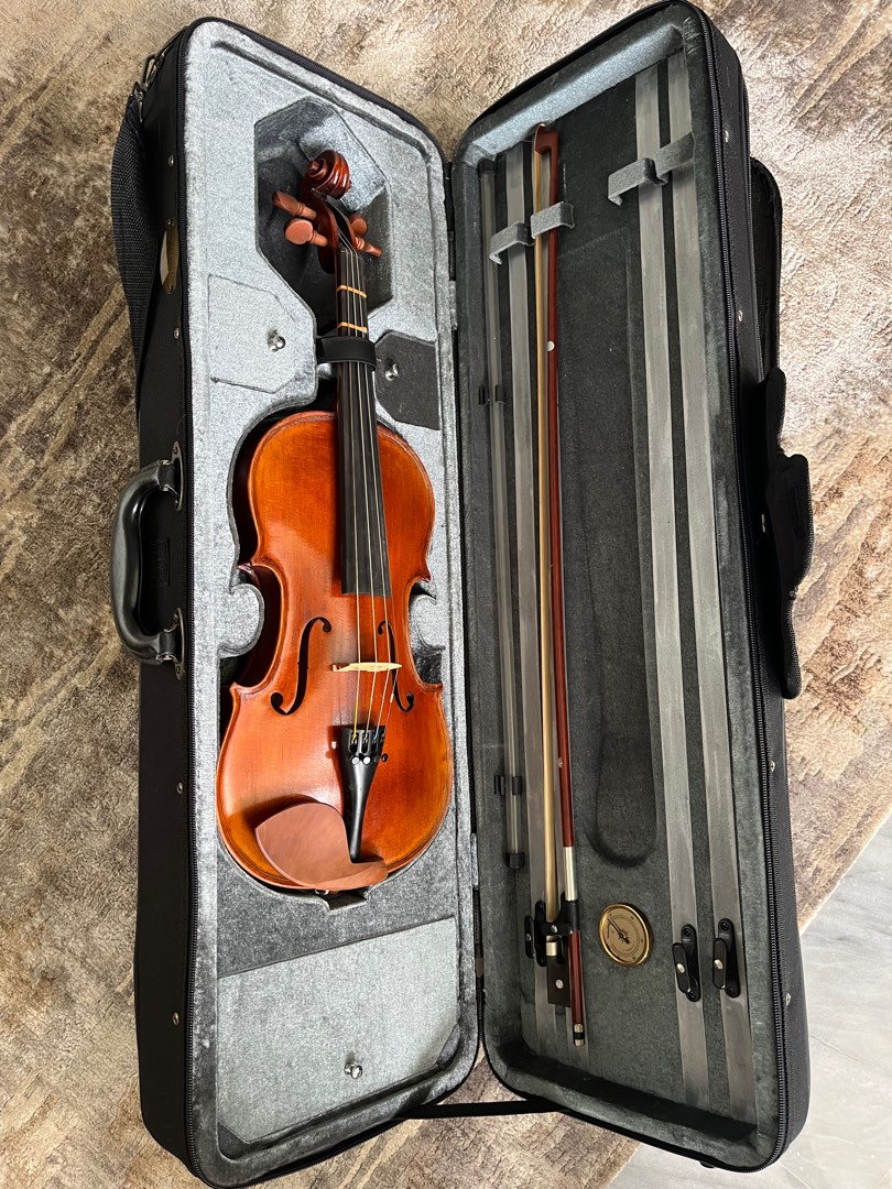 Adult violin hardly used, Hobbies & Toys, Music & Media, Musical ...