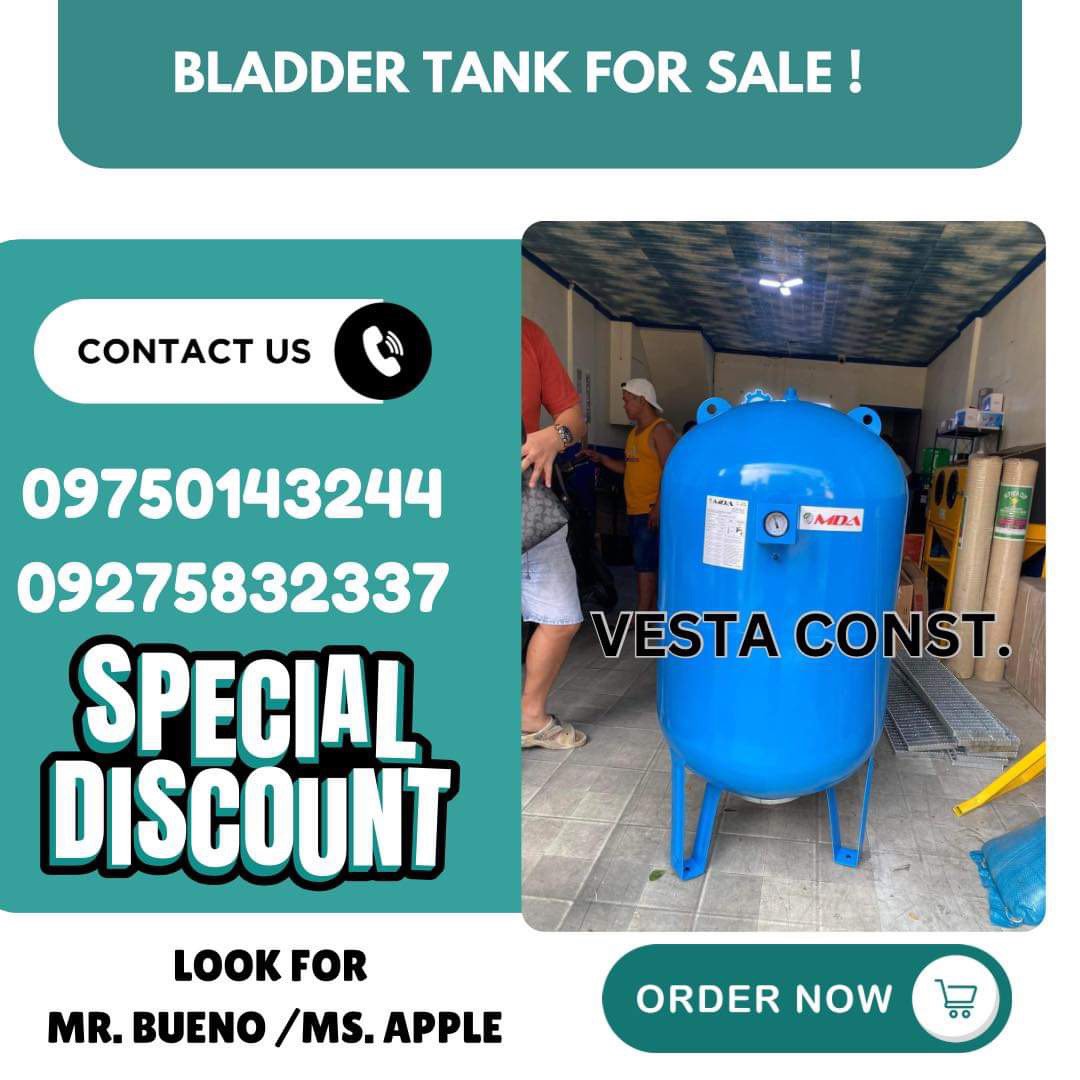 Bladder Tank, Commercial & Industrial, Construction Tools & Equipment ...