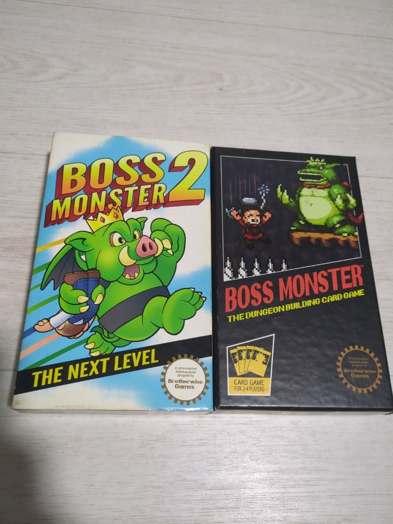 Boss Monster Dungeon Building Game, Hobbies & Toys, Toys & Games on ...