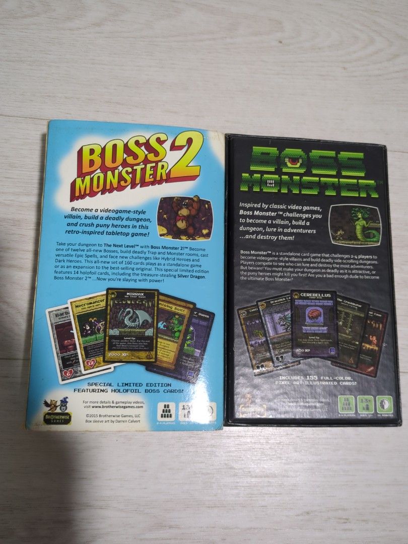 Boss Monster Dungeon Building Game, Hobbies & Toys, Toys & Games on ...