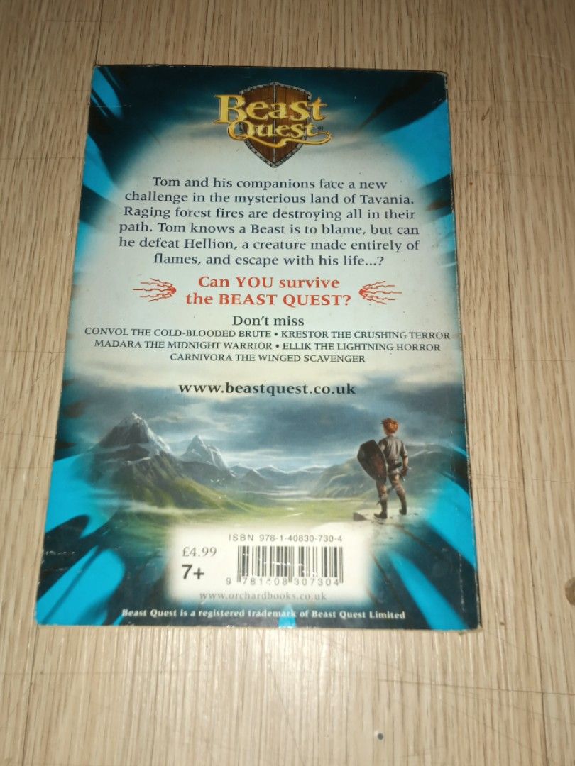 Buku Import Beast Quest The lost world, Buku & Alat Tulis, Buku di ...