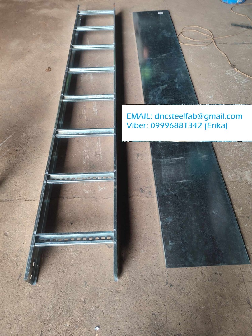 Cable tray ladder type perforated or solid rungs, Commercial ...